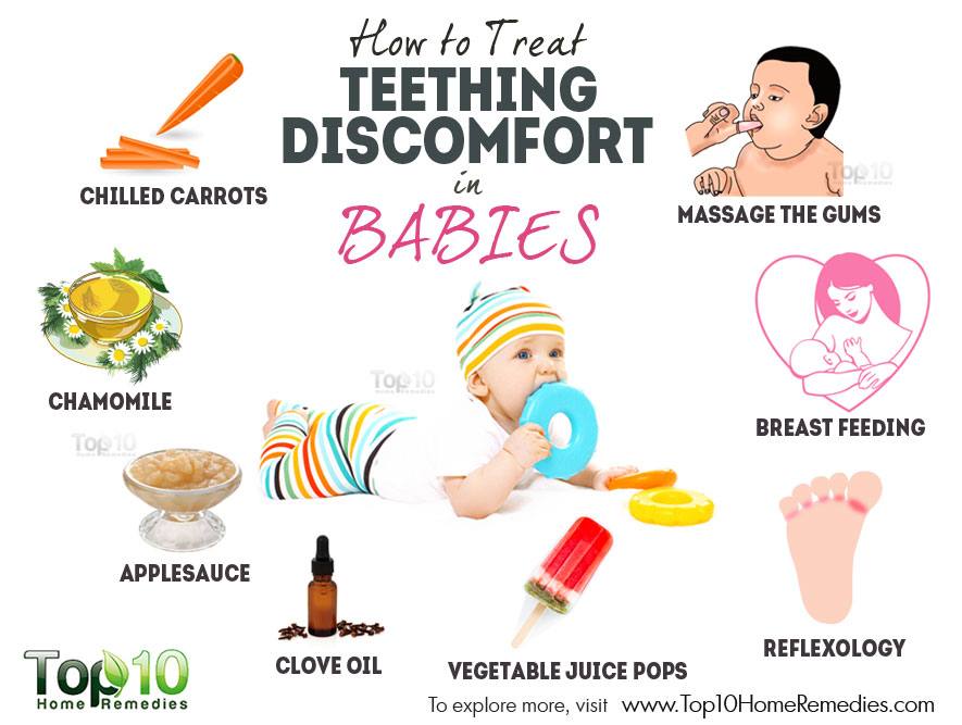 How To Treat Teething Discomfort In Babies Top 10 Home Remedies